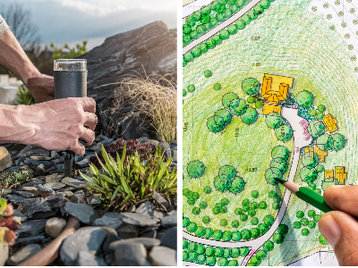Atelier de conception de paysagement et jardin/ Garden Landscaping ...